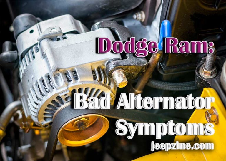 Dodge Ram: Bad Alternator Symptoms