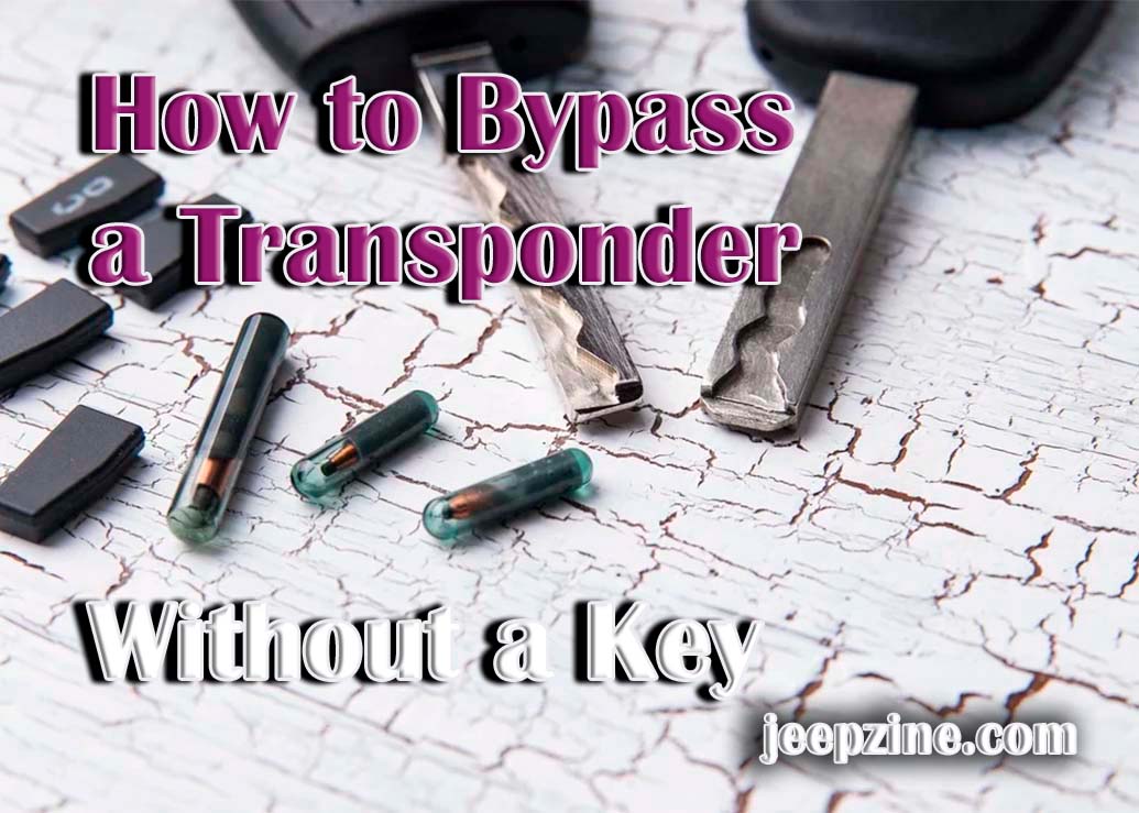 Bypassing Your Car's Transponder Without a Key